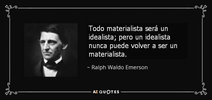 ¿Cuál es verdad, el materialismo o el idealismo? – Comunion ...